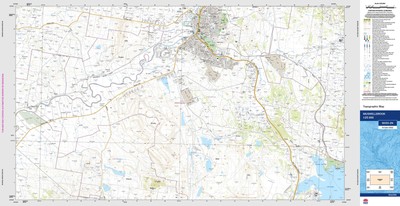 Muswellbrook 9033-2N Topographic Map 1:25k | eBay Australia