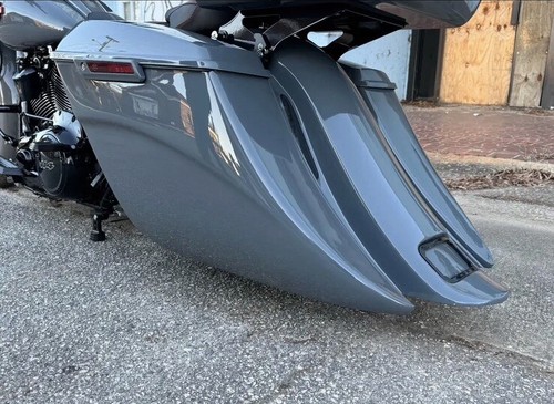 2014-20 Harley Davidson Flh 7" Stretched Saddlebags And Rear Fender ...