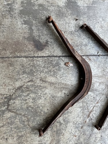1928 1931 Model A Ford Rear Leaf Spring Assembly Original 8 Leaf 1929 ...