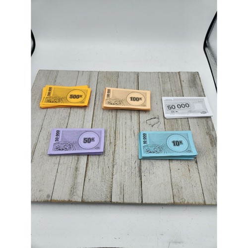 The Game of Life Replacement Parts 2014 Paper Money Currency Promissory ...