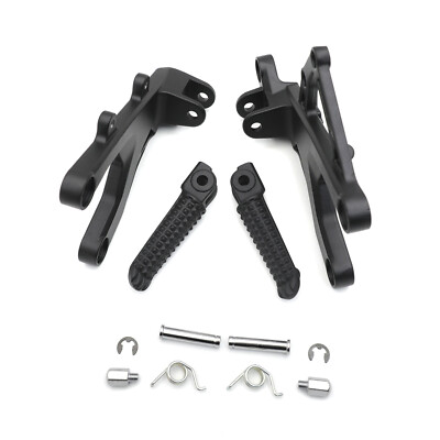 Front Driver Foot Peg Rest Bracket Black For Yamaha YZF R1 R1S R1M 2015 ...
