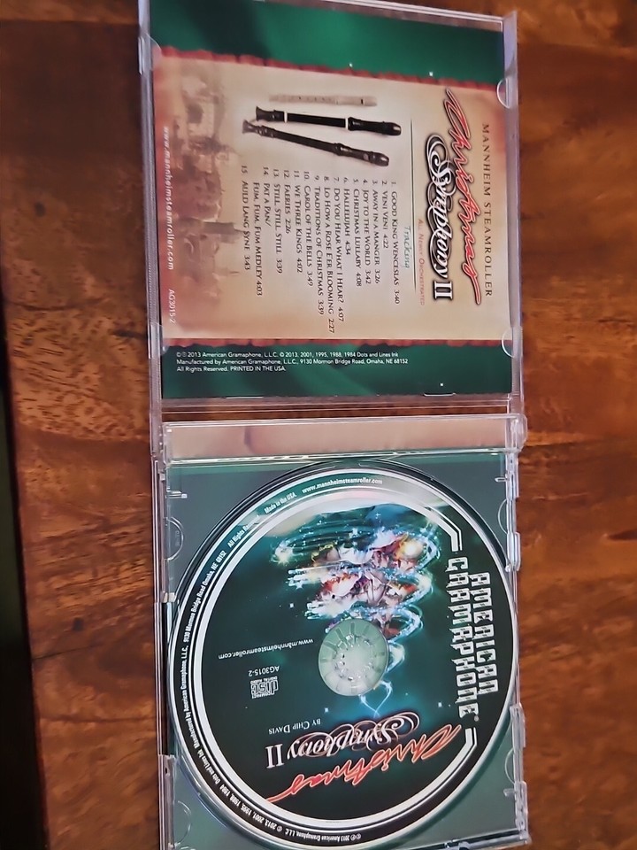 Mannheim Steamroller Christmas Synphony II American Gramaphone By Chip ...