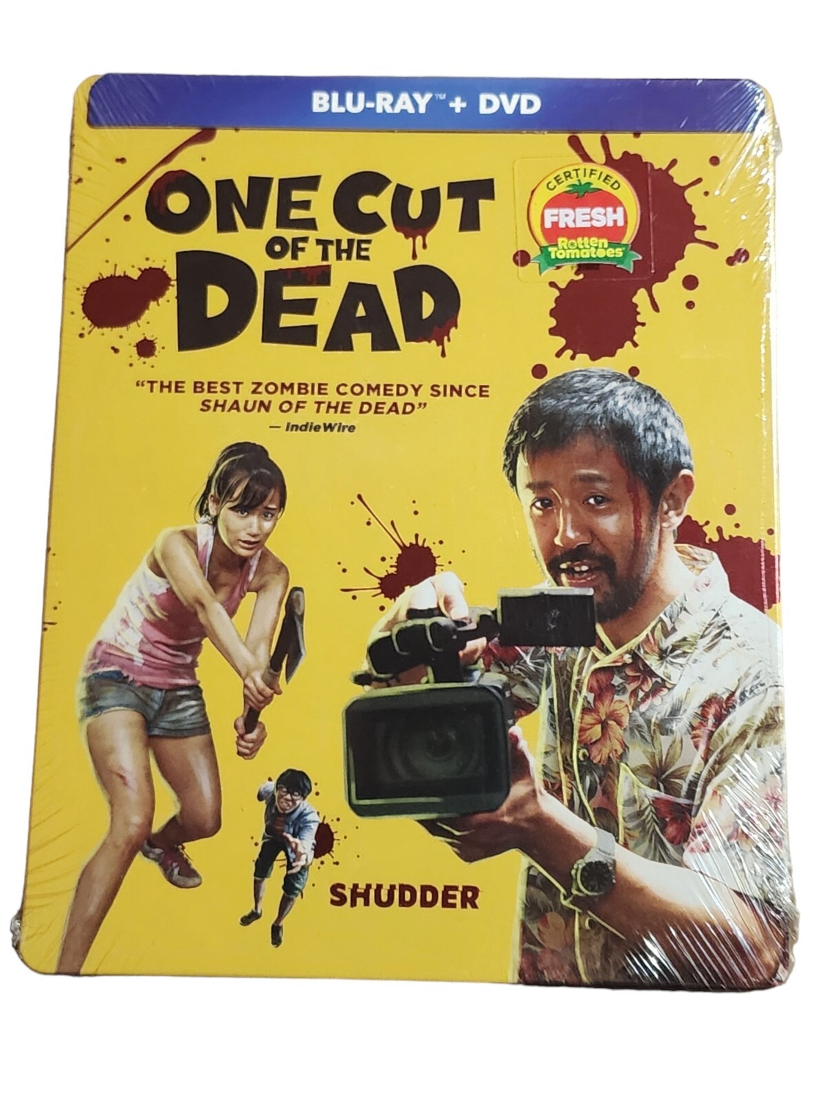 One Cut of the Dead (Blu-ray/DVD) New Steelbook Shudder Rare ...