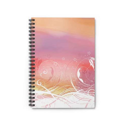 Frutiger Metro Aero Y2K 2000s Retro Pink Spiral Notebook - Ruled Line ...