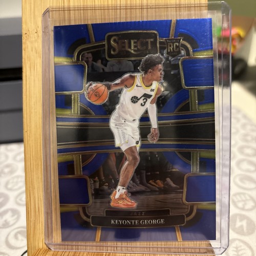KEYONTE GEORGE RC 2023-24 Panini Select Blue Base #75 Jazz ROOKIE | eBay