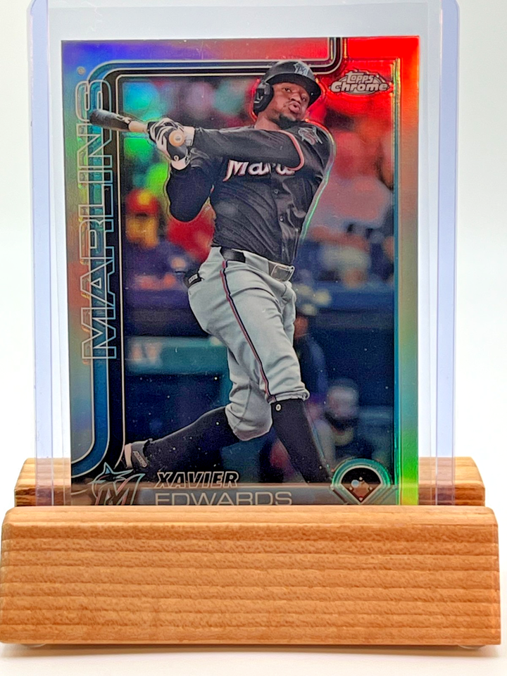 🔥 RC Auto Baseball Card Lot - 2025 Topps Chrome + Refractors + Rookies ...