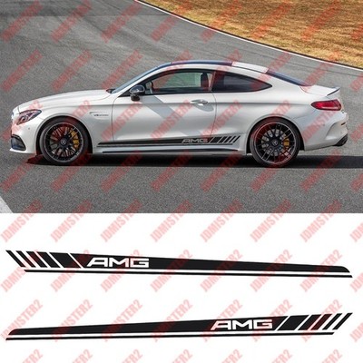 Mercedes Benz AMG Side Decal Racing Side Stripe Die Cut Vinyl Decal ...