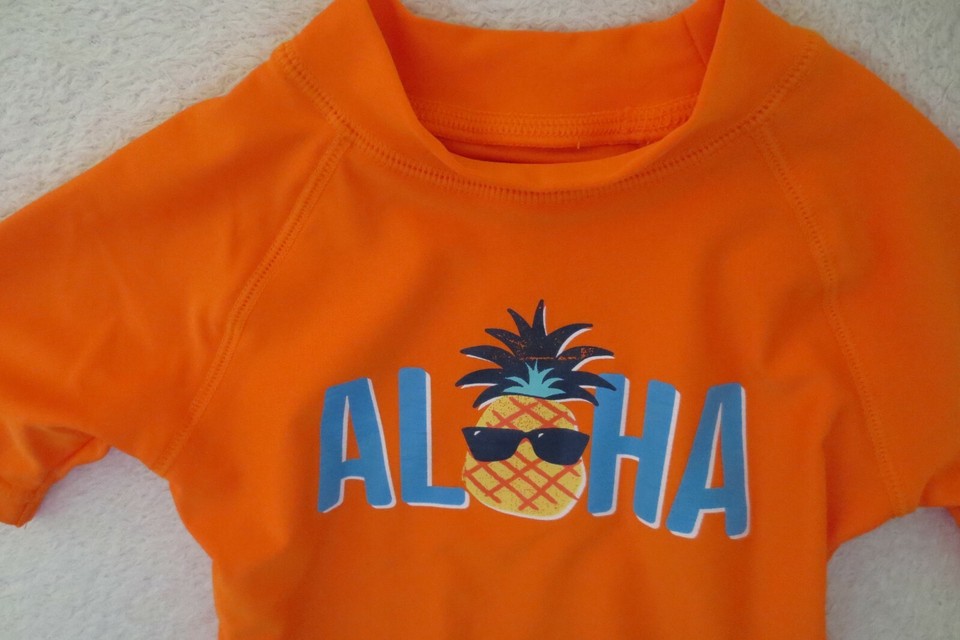 Koala Kids Toddler Boys Swimming Short Set Aloha Size 12-18 Months New ...