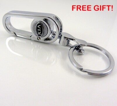 ONE PAIR (TW0 PIECES) KIA LOGO KEYCHAIN #1341 - FREE GIFT WITH PURCHASE ...