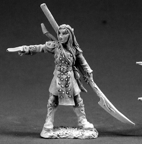 Reaper Miniatures 03358 Eldolan Elf Fighter - Dark Heaven Legends Metal ...