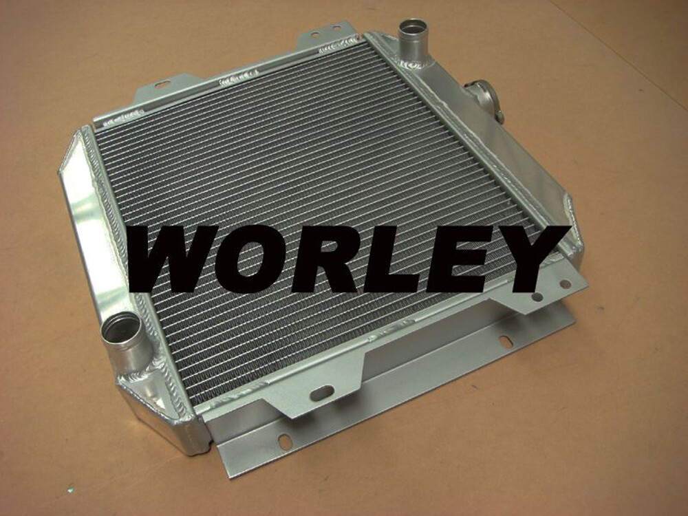 Radiateur aluminium pour Ford Capri MK1 MK2 MK3 Kent 1,3L 1,6L/2,0 ...