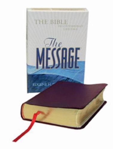 Message Bible : The Bible in Contemporary Language by Eugene H ...