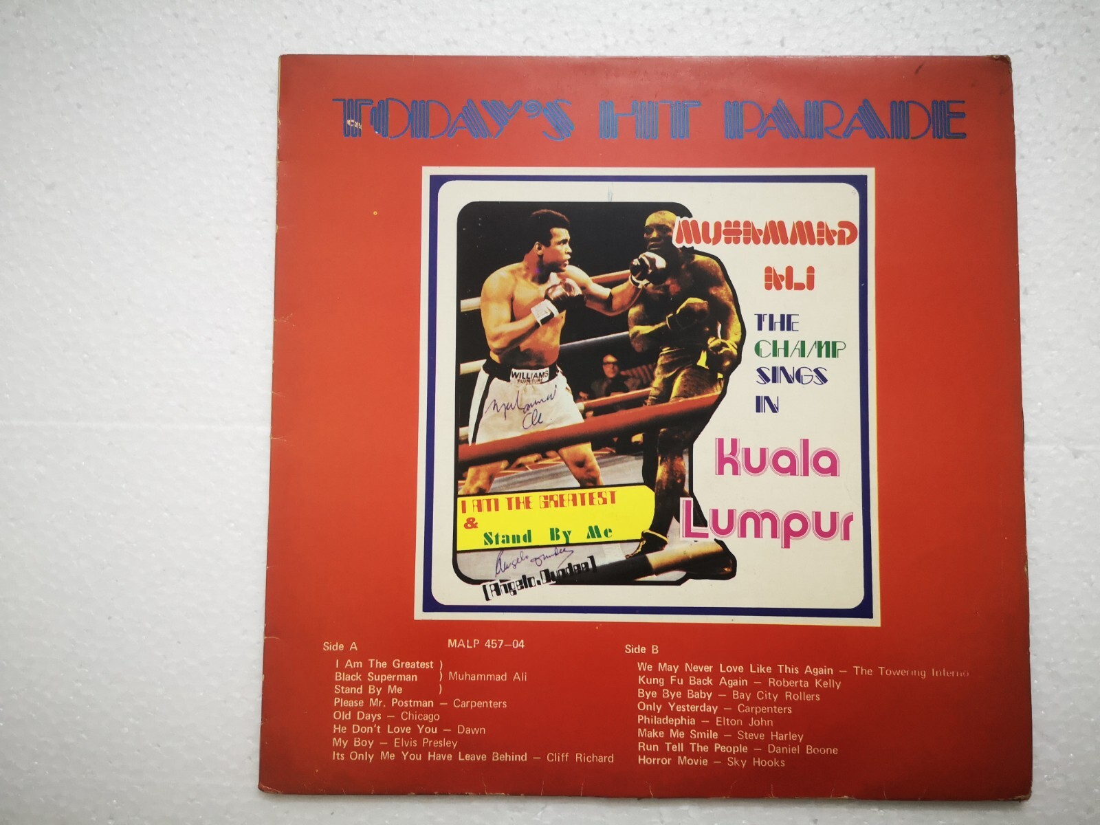 Muhammad Ali The Champs Sings in Kuala Lumpur Malaysia VA 1970's Hit ...