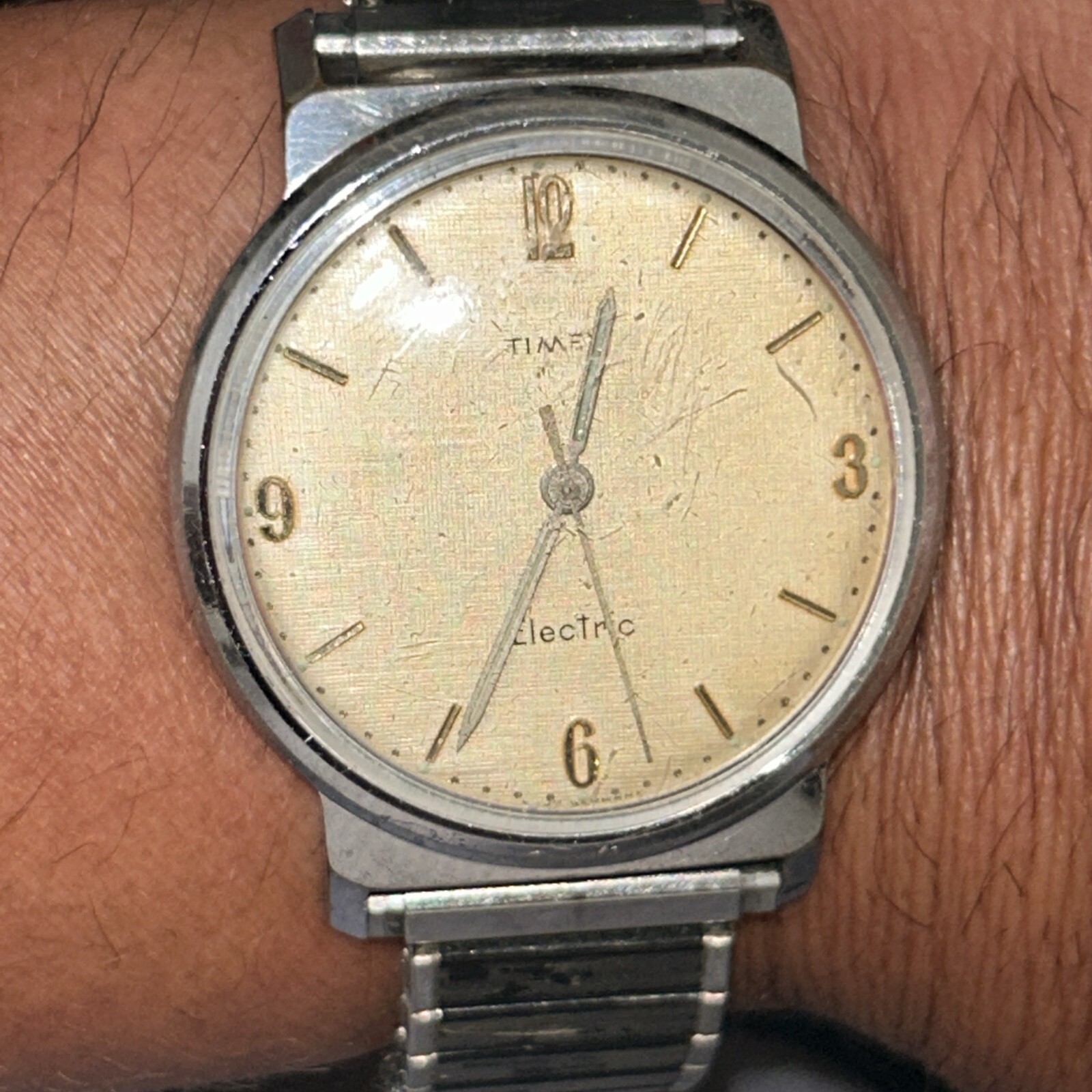 Rare Vintage Hidden Back Crown West Germany Electric … - Gem