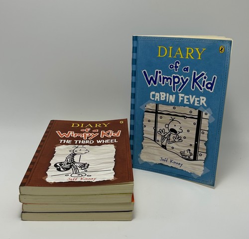 Jeff Kinney Children’s Reading - DIARY OF A WHIMPY KID - Bundle - Books ...