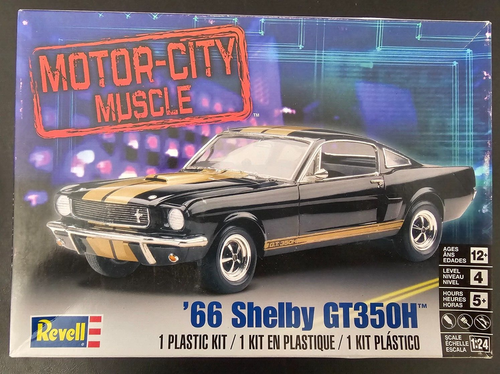 1/25 1966 Shelby GT350K "Motor City Muscle" model kit by Revell # 85 ...
