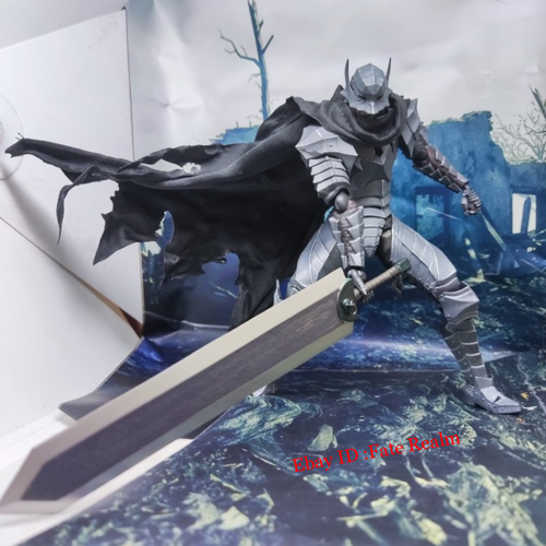1/12 Custom Wired Cape Cloak For 6'' Berserk Guts Figma Action Figure ...