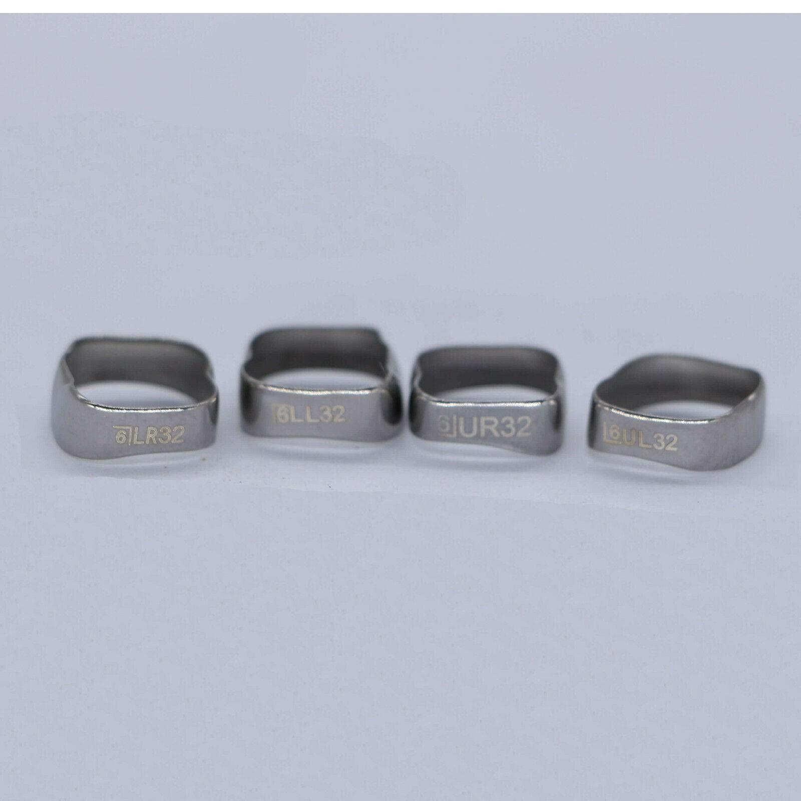 10 Bags Dental Orthodontic 1St Molar Plain Molar Bands 4PCS/Bag 10#-33 ...
