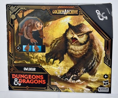Hasbro D&D Dungeons & Dragons Golden Archive Owlbear Brown Figure NEW ...