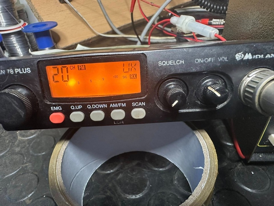 MIDLAND ALEN 78 MULI PLUS AM-FM CB RADIO | eBay UK