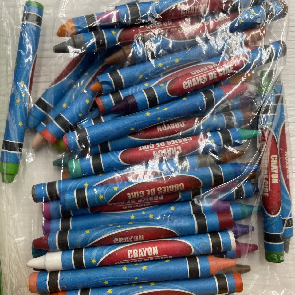 Bulk Lot 4 lbs Crayons Melting Art Crafts, whole RoseArt And Misc (no ...
