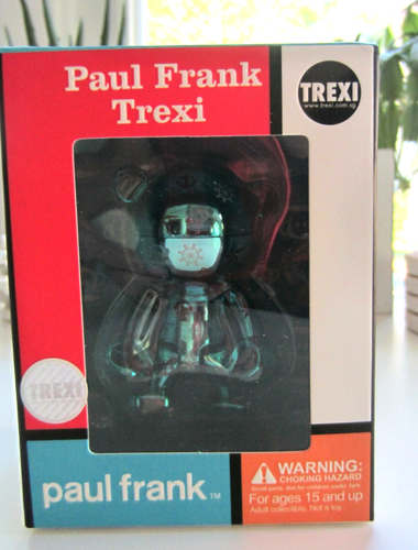 NIB Paul Frank Trexi Julius the Monkey Blue Chrome Edition Adult ...