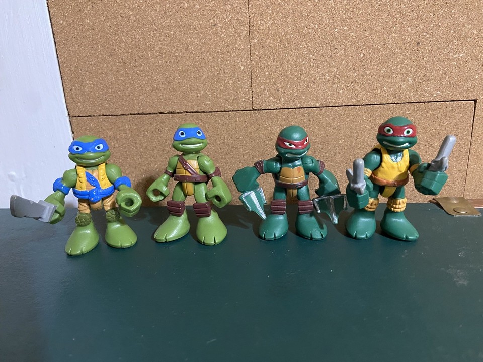 Imaginext TMNT Half Shell Heroes Figures LOT OF 25 Spider Fish Ninja ...