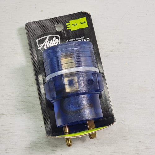 RV Camping Power Adapter Plug, Converter 30 AMP Male 50 AMP To Female ...