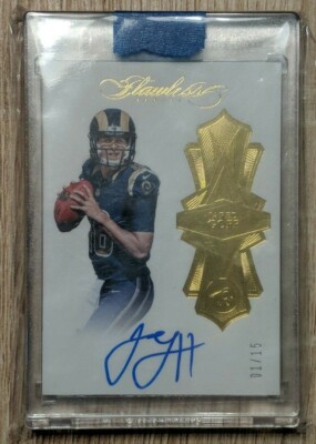 JARED GOFF 2016 Panini Flawless Auto RC Rookie Autographed #1/10 = eBay ...