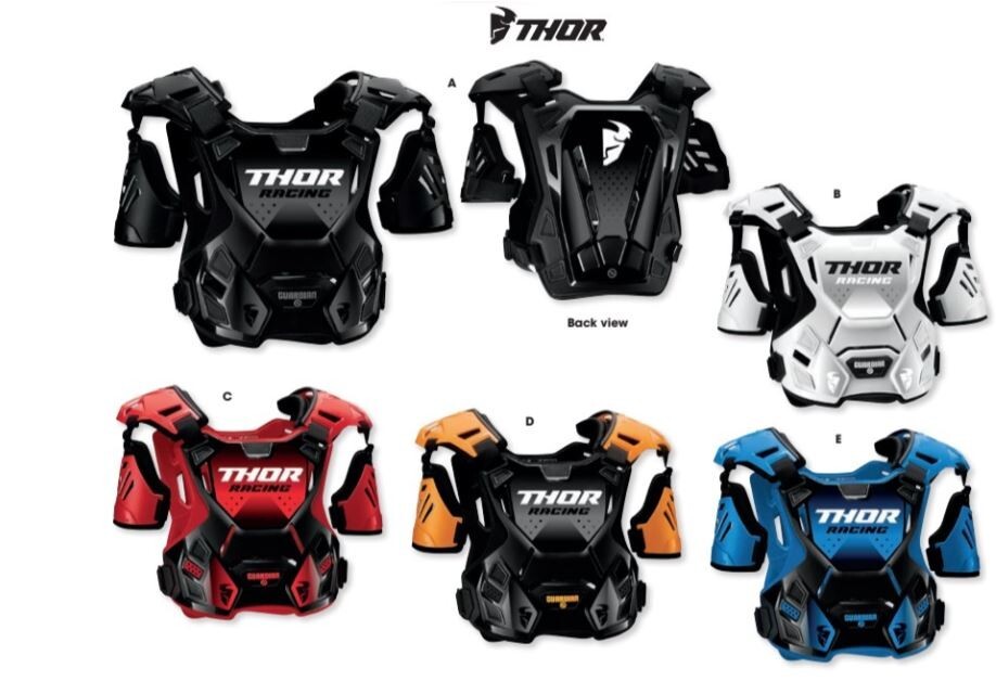 Thor Roost Deflector Guardian Chest Protector for Motocross Offroad ...