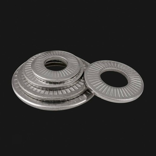 M3~M16 stainless steel saddle washer Metal screw lock Knurled gasket ...