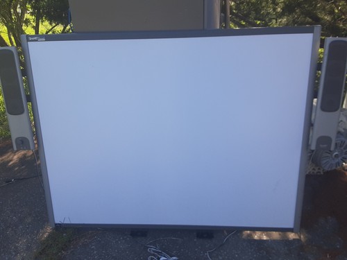 SMART Board SB680 77" Interactive Whiteboard with some pens | eBay