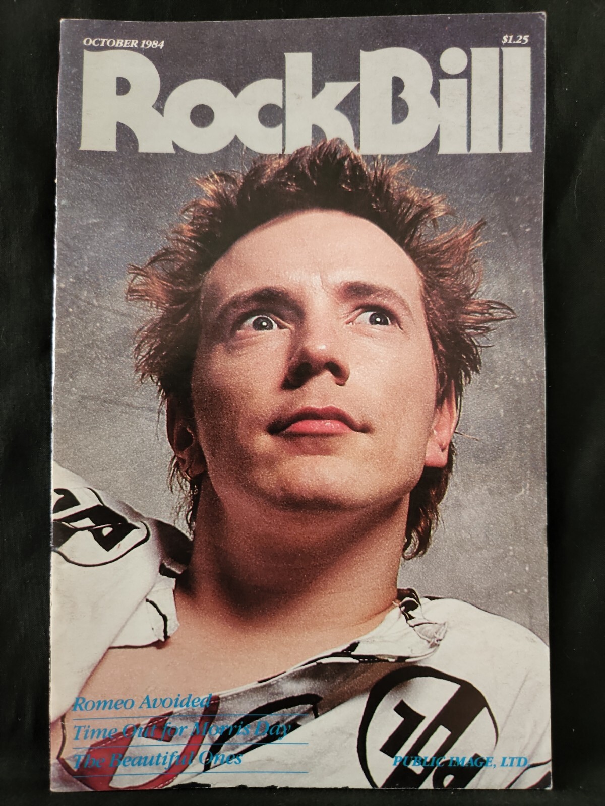 RockBill Vintage Music Magazine October 1984 PIL Public Image LTD ...