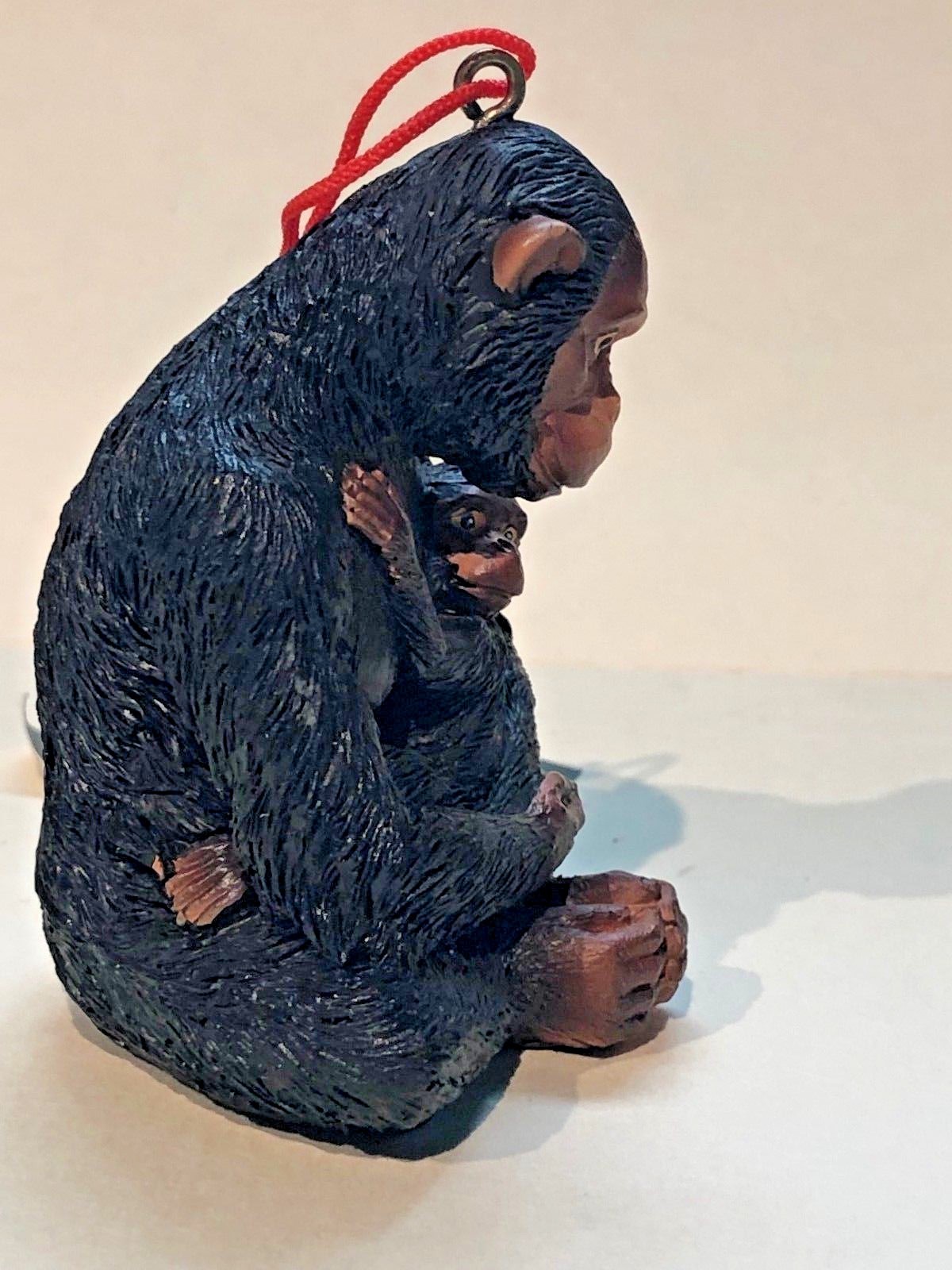 NEW Vintage resin Monkey & baby Ornaments NWT- Midwest of cannon falls ...