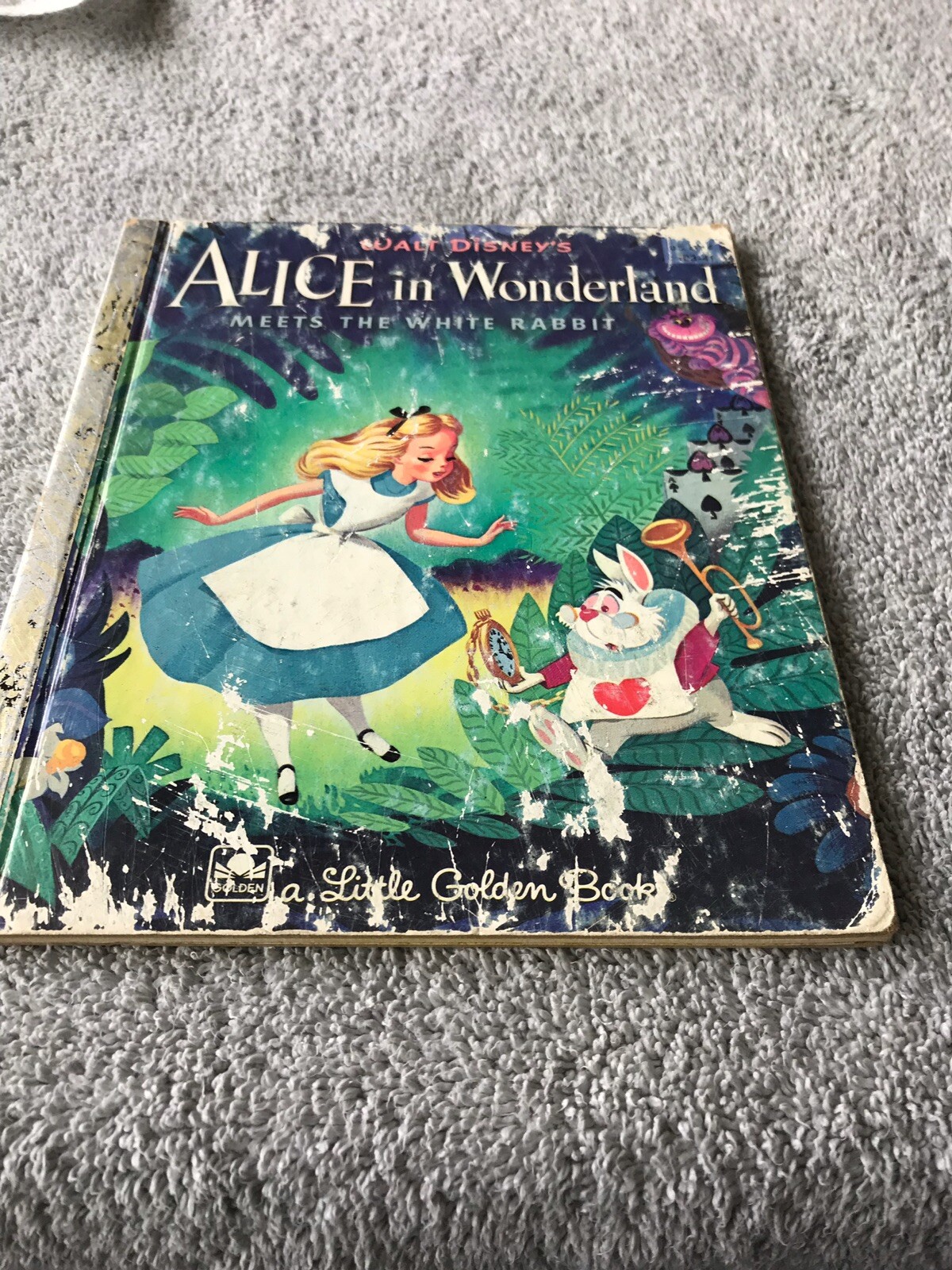 1951 Walt Disney's, Alice In Wonderland Meets the White Rabbit, A ...