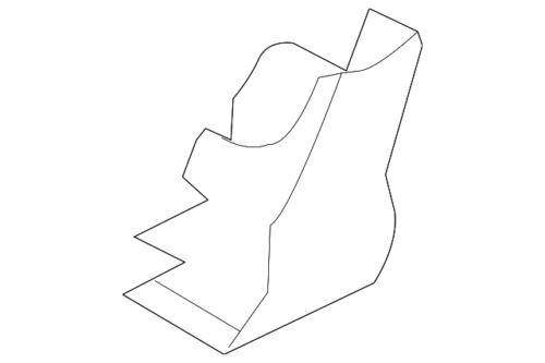 NEW OEM Ford 2007-2015 Edge MKX Rocker Panel Molding End Cap 7T4Z ...