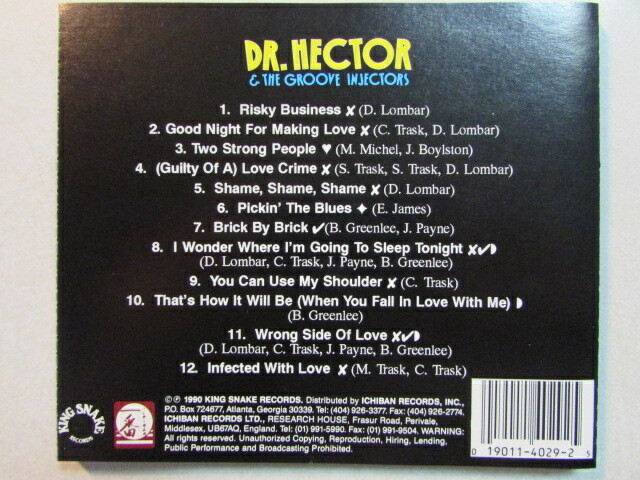 House Calls by Doctor Hector & the Groove Injectors (CD, Jun-1990 ...