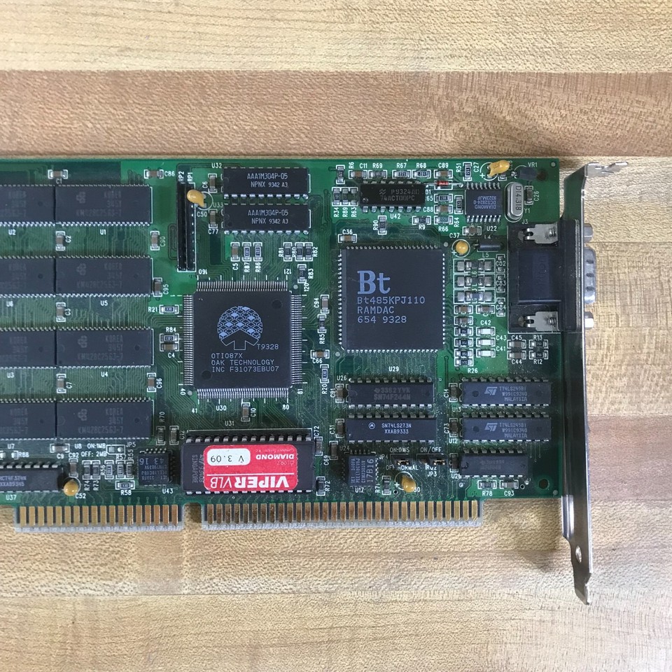 VTG Diamond Viper VLB VESA Local Bus Weitek 9000 VGA Graphics ...