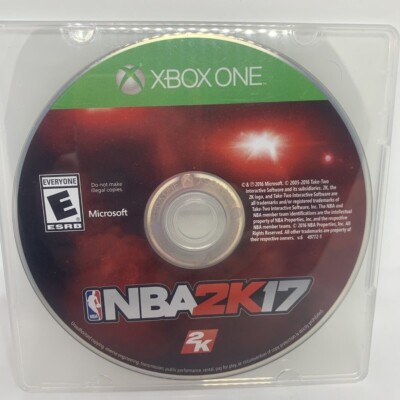 NBA 2K17 Early Tip-Off Weekend (Microsoft Xbox One, 2016) Disc Only ...