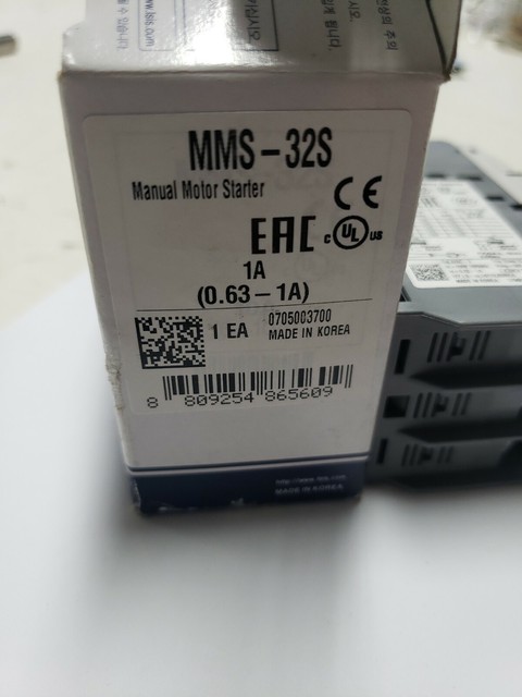 LS MMS-32S 1.6A Manual Motor Starters 1 1.6A LS Industrial Systems ...