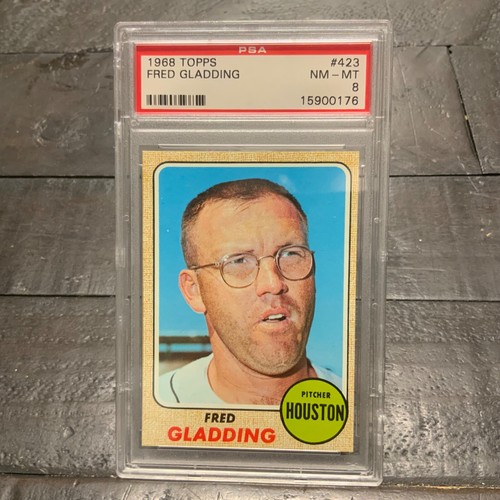1968 Topps Fred Gladding #423 *Astros* PSA 8 NM-MT | eBay.de