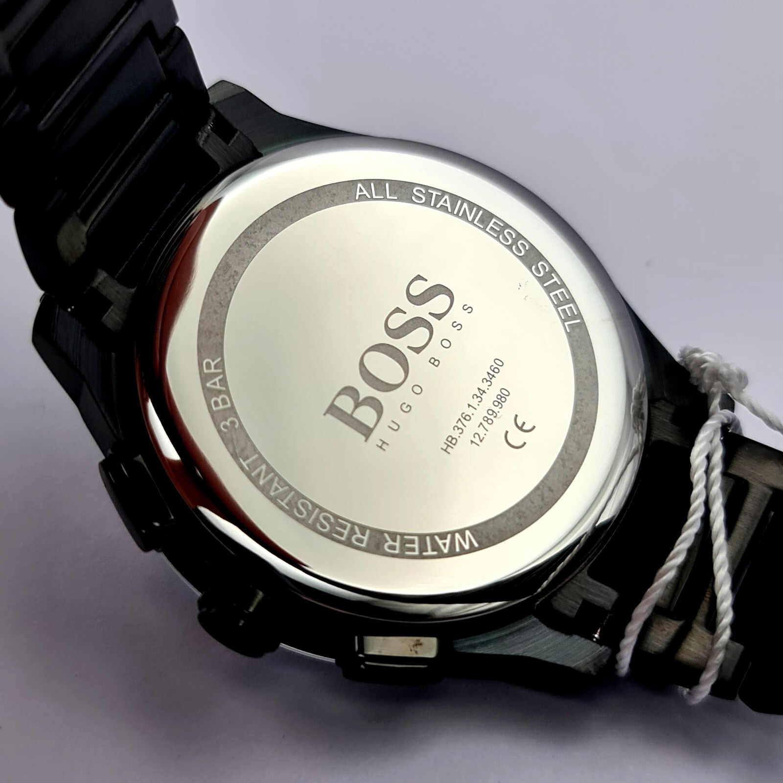 BRAND NEW BOSS HB1513814 WRIST MENS CHRONOGRAPH PEAK WATCH BLACK DIAL ...