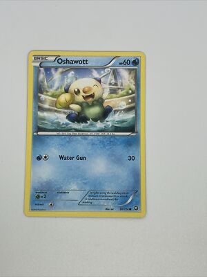 Pokémon TCG Oshawott Steam Siege 30/114 Regular Common | eBay