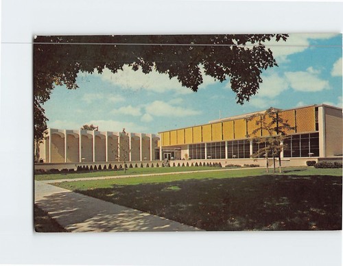 Postcard Physics Mathematics Hall Hope College Holland Michigan USA | eBay