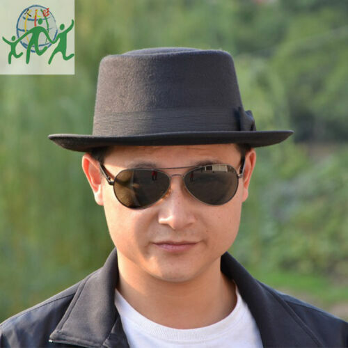 BREAKING BAD BB Hat Walter White Cosplay Heisenberg Hat Pork Pie Black ...