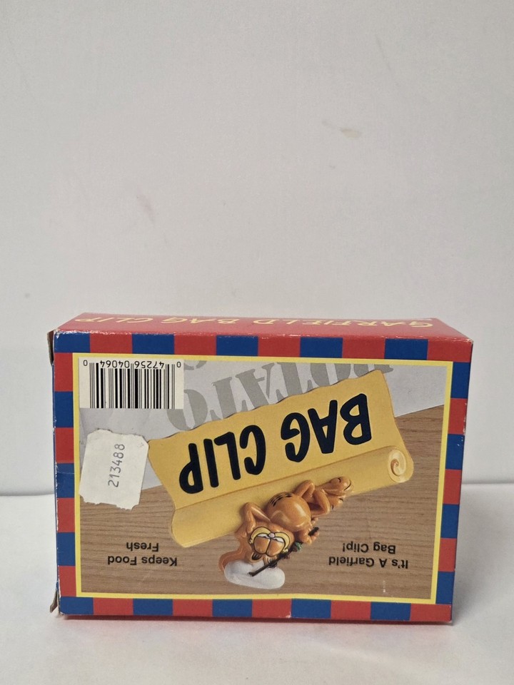 Vintage Garfield Chip Clip Bag Clip Giftco, Inc. Novelty Collectible | eBay