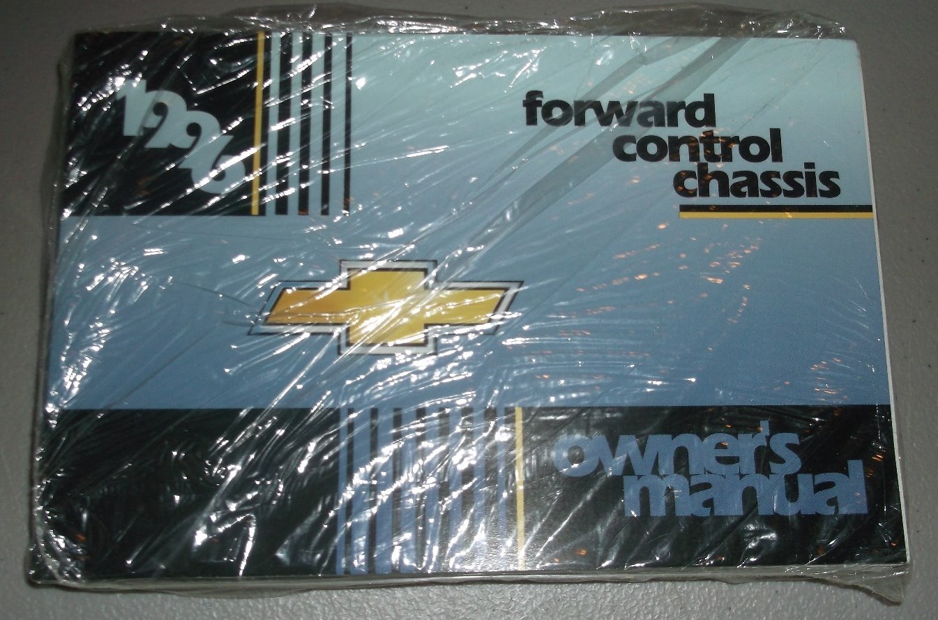 1996 Chevrolet Forward Control Chassis Owners Manual Bus Truck ...