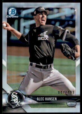 2018 Bowman Chrome Prospects Refractor Alec Hansen Chicago White Sox #BCP177 | eBay
