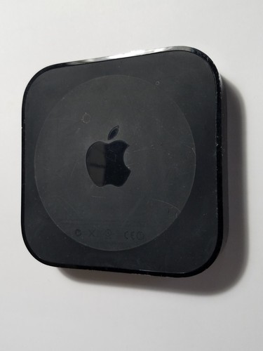 Black Apple TV A1378 2nd Gen HD Media Streamer HDMI Micro USB Ethernet ...