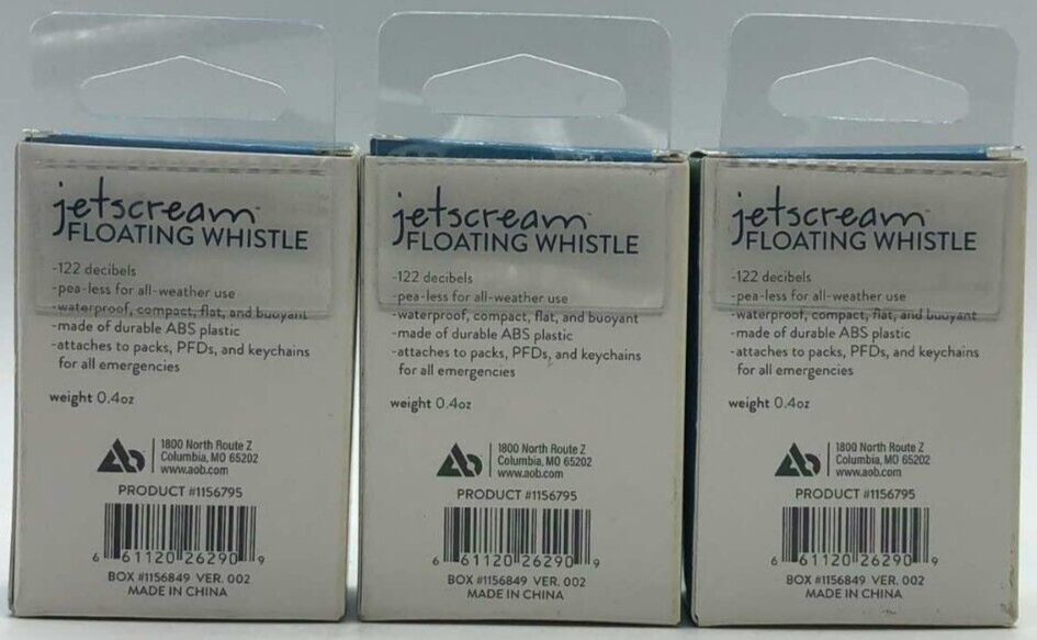 3PK Ust Jetscream Floating Whistle 122 Decibels ~ Green ~ FAST SHIP | eBay